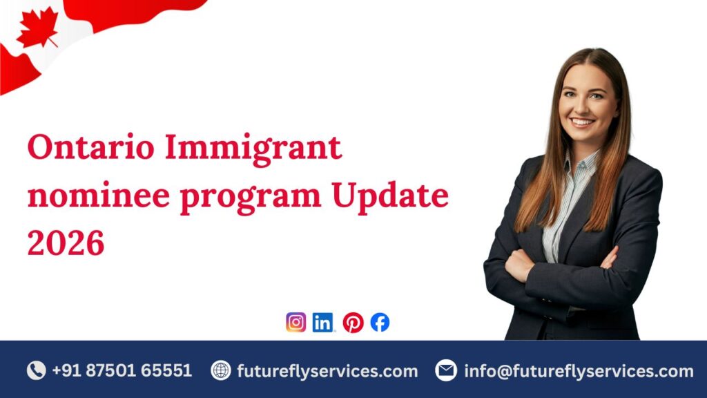 Ontario immigrant nominee program Update 2026